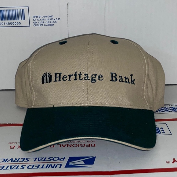 OTTO | Accessories | Heritage Bank Baseball Cap Vintage Hat Financial ...